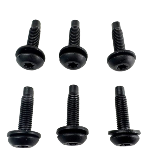 6 PCS Hard Top Torx Screws Set Fits Jeep Wrangler JK 2007–18